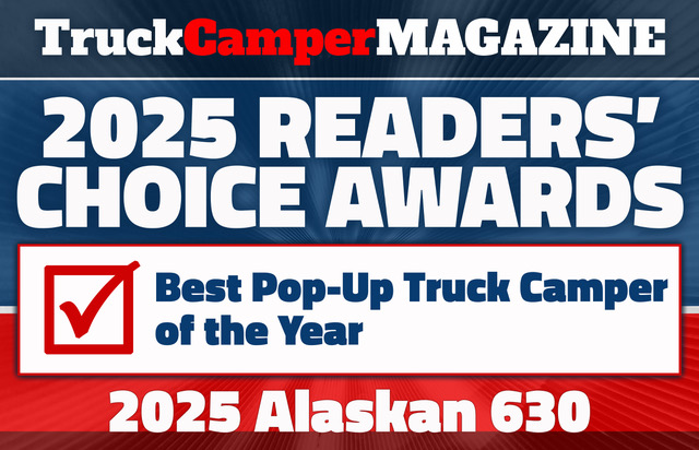 Alaskan 630 Named Best Pop-Up Truck Camper of 2025 | Alaskan Campers